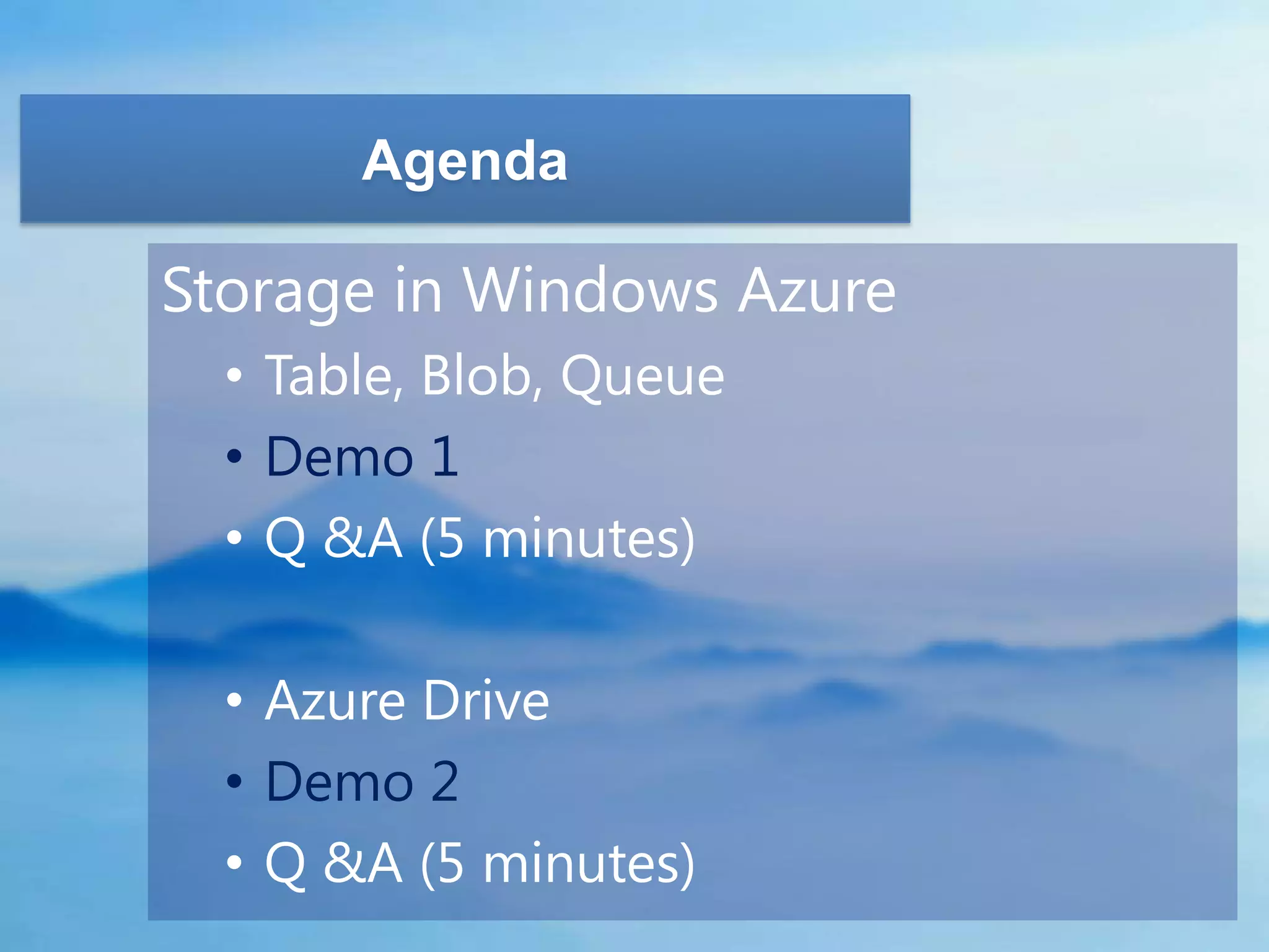 Windows Azure platform | PPT