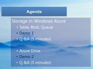 Windows Azure platform | PPT