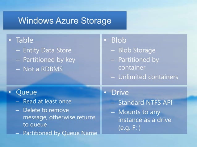 Windows Azure platform | PPT
