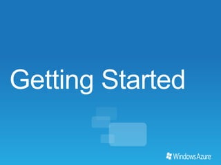 Windows Azure Sdk | PPTX