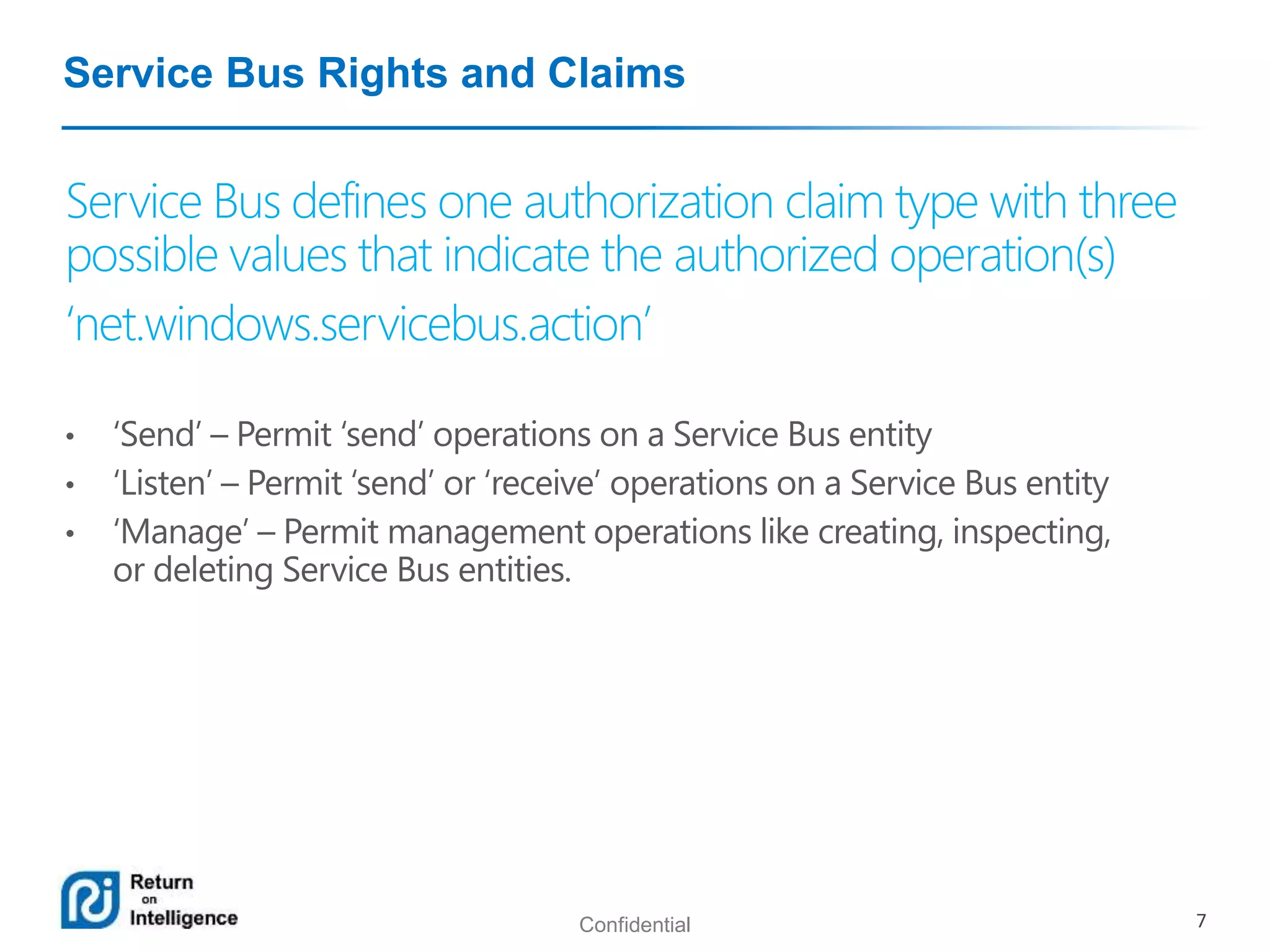 Windows Azure Service Bus | PPT