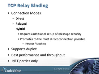 Introduction to Windows Azure Service Bus Relay Service | PPTX