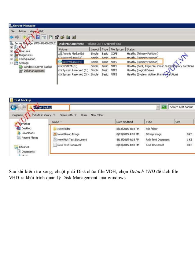 Windows backup server 2008 part 2 | PDF