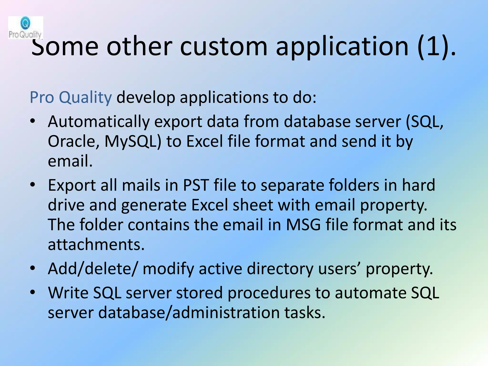 Windows base servers auditing software | PPT