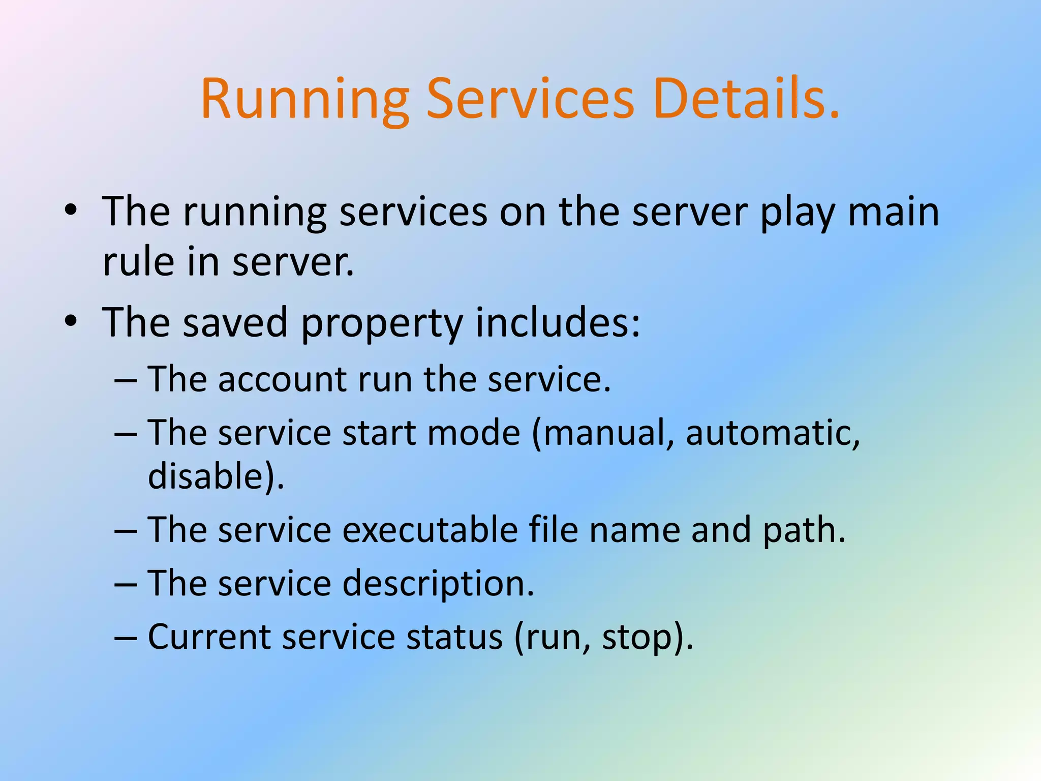 Windows base servers auditing software | PPT