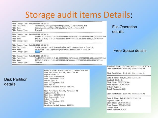 Windows base servers auditing software | PPT