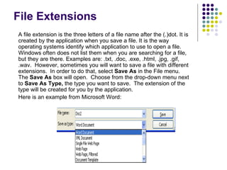 Windows Basic Computer Skills | PPT