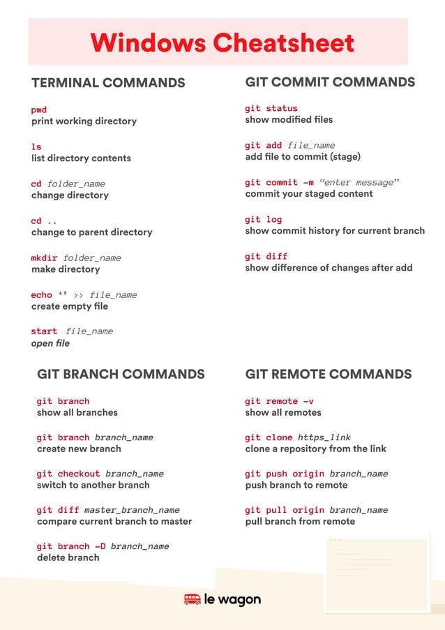 Windows Cheatsheet | PDF | Computing | Technology & Computing