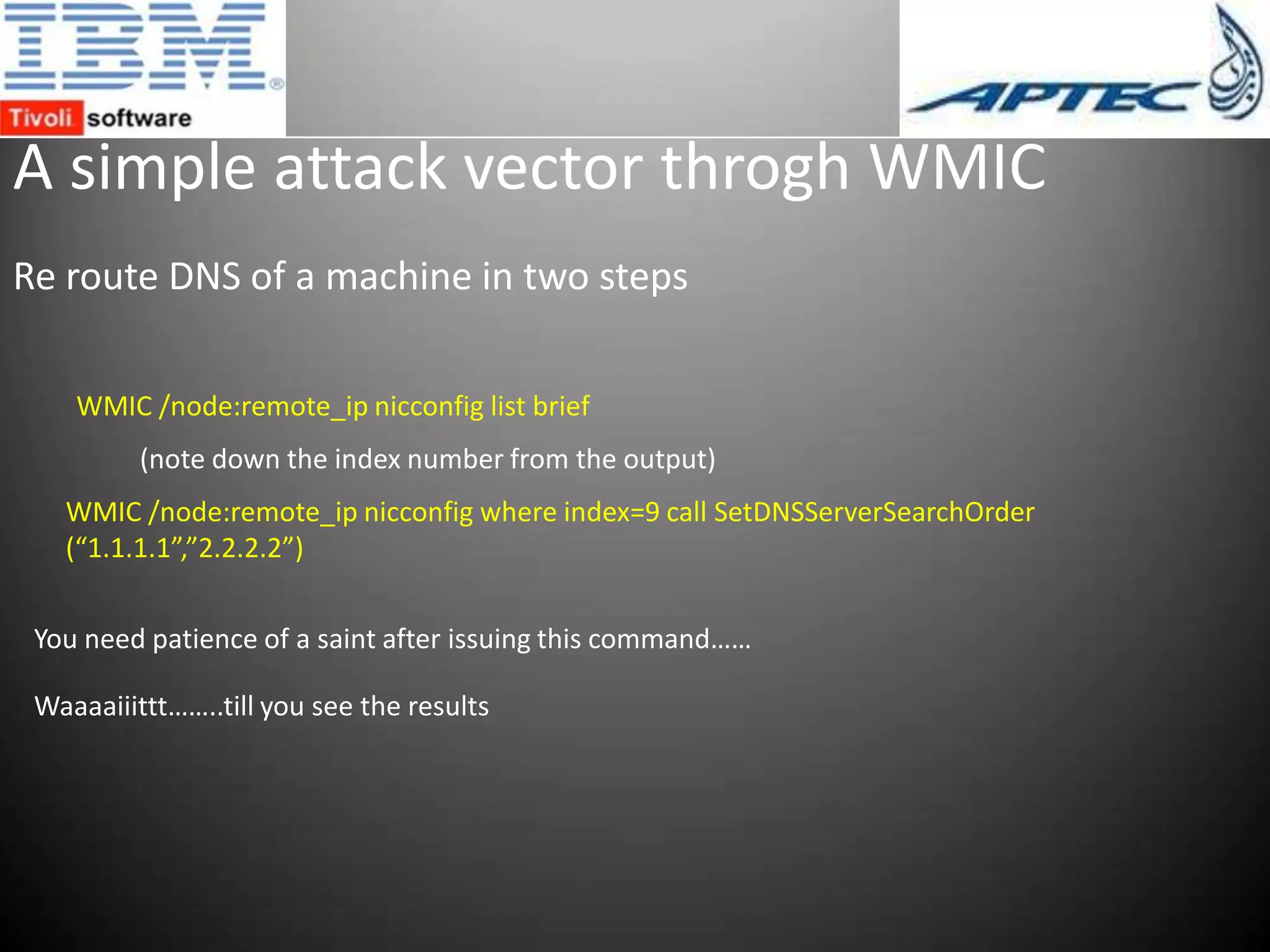 Windows Command Line Tools | PPTX