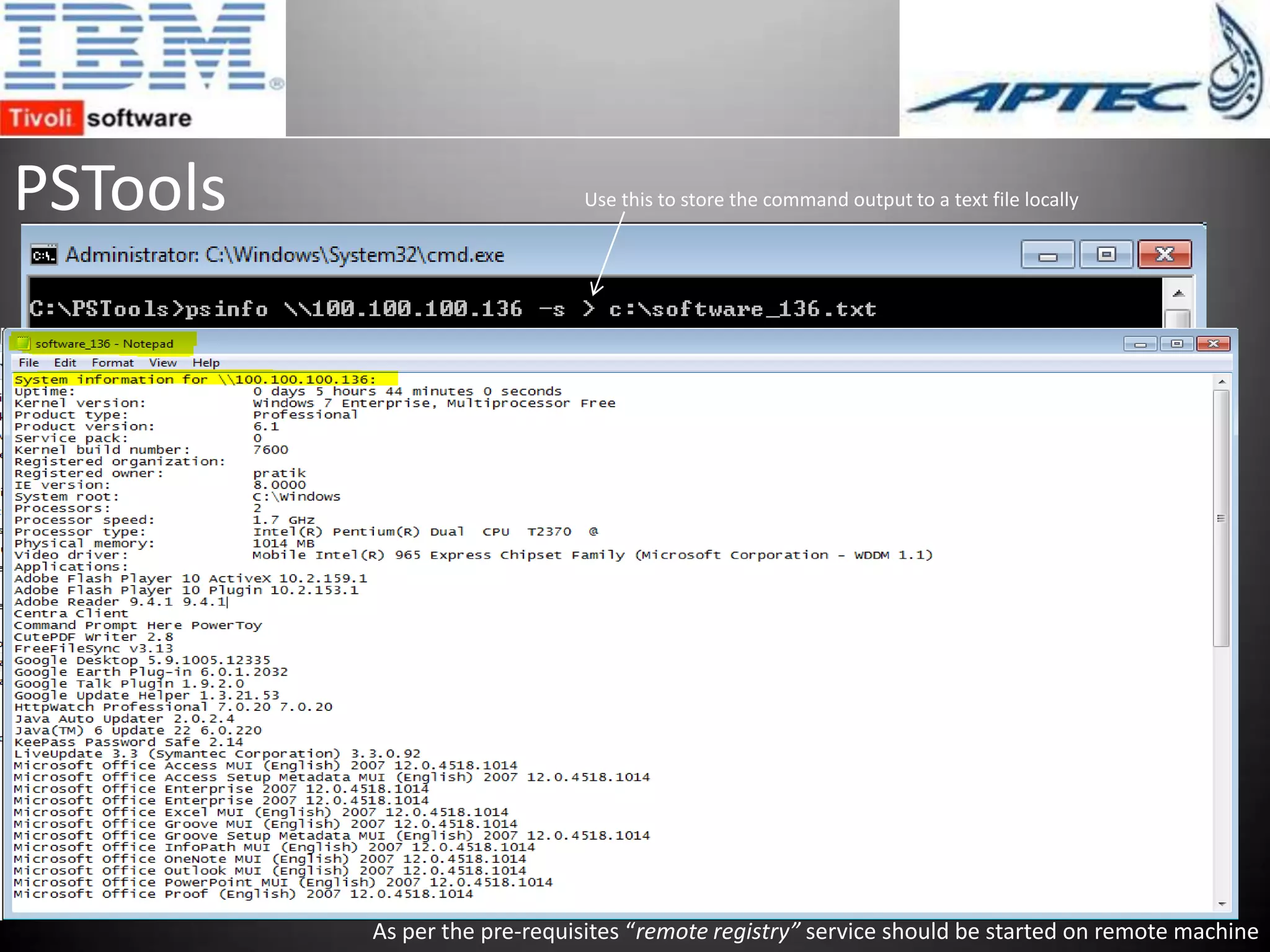 Windows Command Line Tools | PPTX