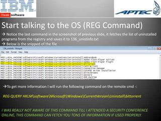 Windows Command Line Tools | PPTX