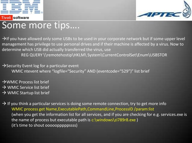 Windows Command Line Tools | PPTX