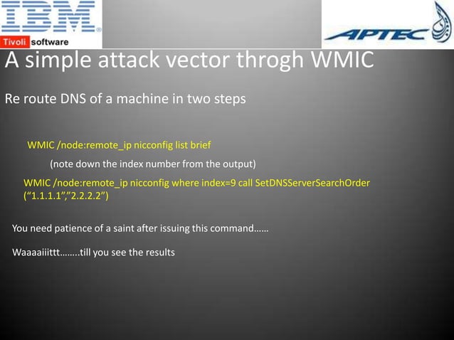Windows Command Line Tools | PPTX