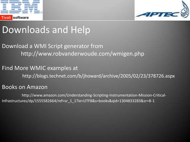 Windows Command Line Tools | PPTX