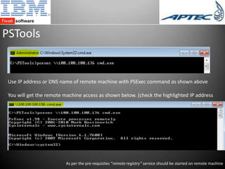 Windows Command Line Tools | PPTX