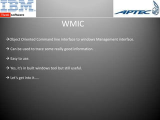 Windows Command Line Tools | PPTX