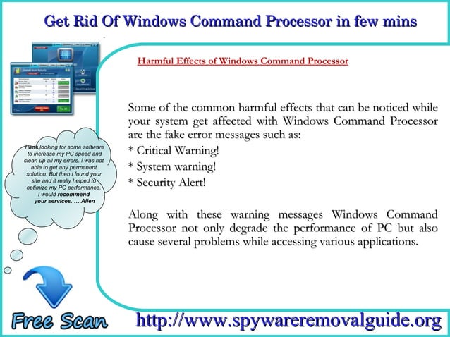 Remove Windows Command Processor In few Simple Automatic Steps | PPT ...