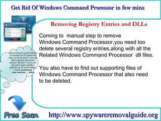 Remove Windows Command Processor In few Simple Automatic Steps | PPT ...