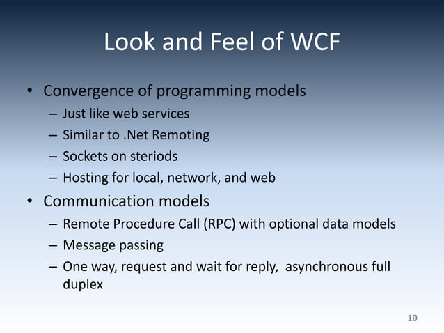DotNet_WindowsCommunicationFoundation.ppt