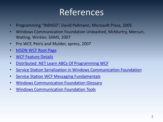 DotNet_WindowsCommunicationFoundation.ppt