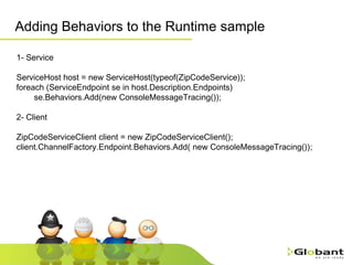 Windows Communication Foundation Extensions | PPT