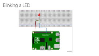 Windows IoT Core pour le Raspberry Pi du point de vue des Makers | PPT