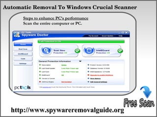 Remove Windows Crucial Scanner -Automatic Removal Tool | PPT
