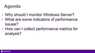 Lifting the Blinds: Monitoring Windows Server 2012 | PPTX