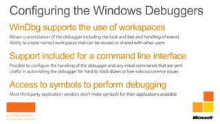 Windows Debugging and Troubleshooting | PPTX