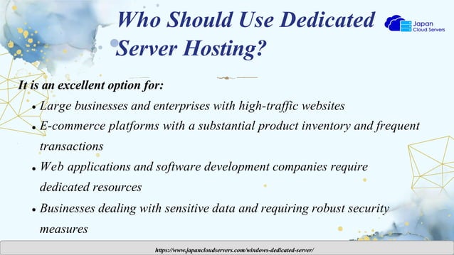 Windows Dedicated Server | PPTX