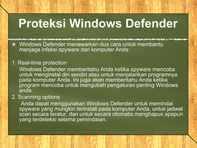Windows defender | PPT