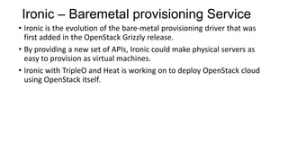 Windows deployment on bare metal using ironic | PPTX