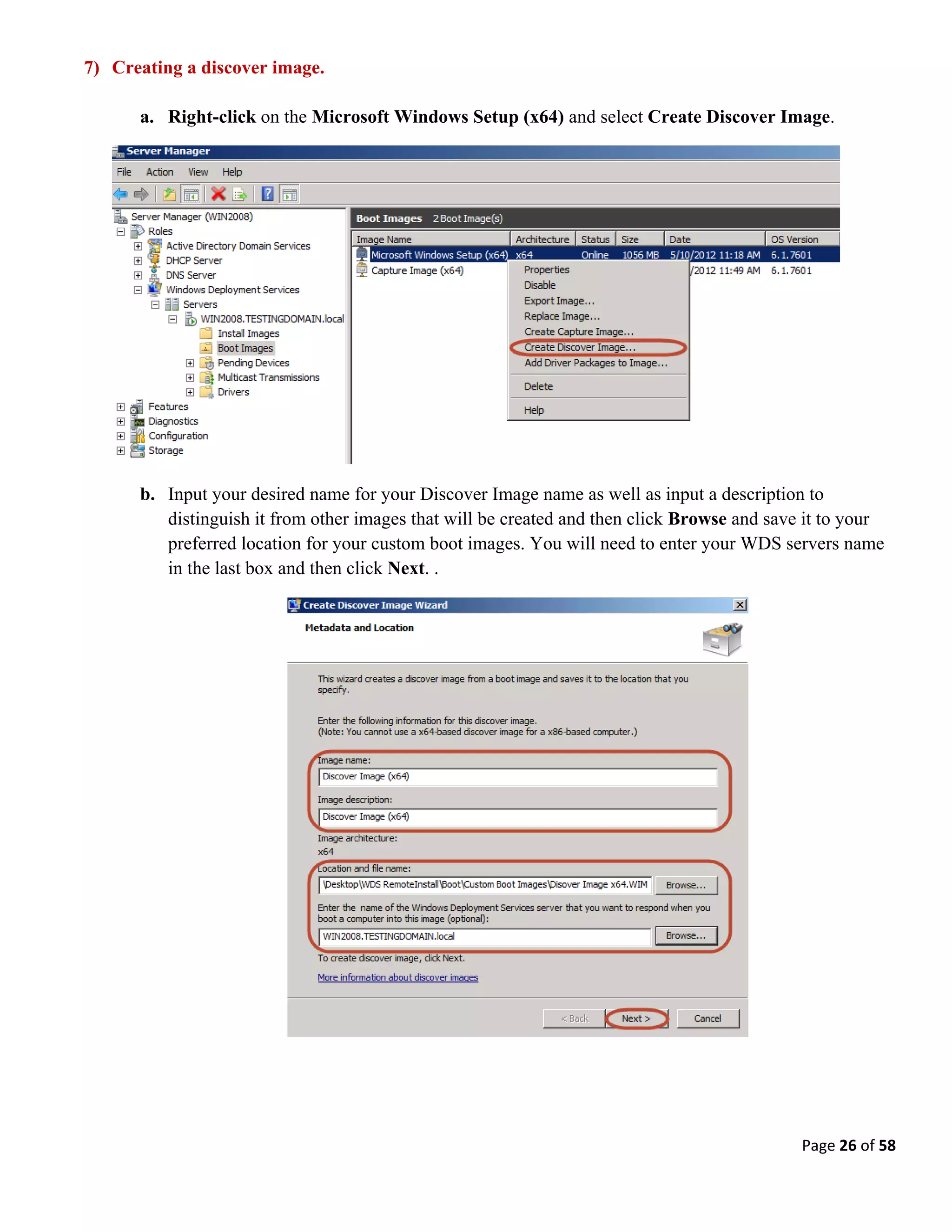 Windows Deployment Services Tutorial | PDF