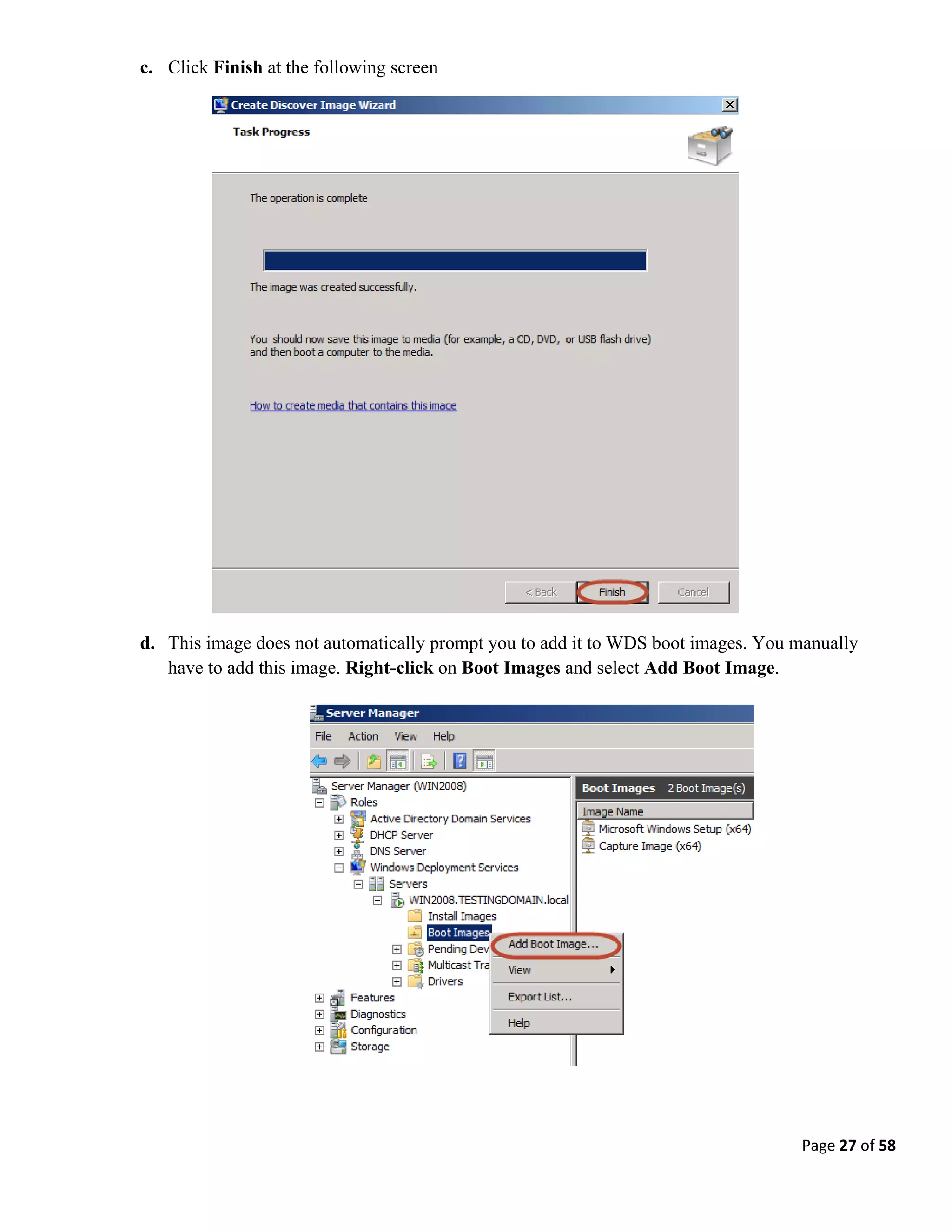 Windows Deployment Services Tutorial | PDF
