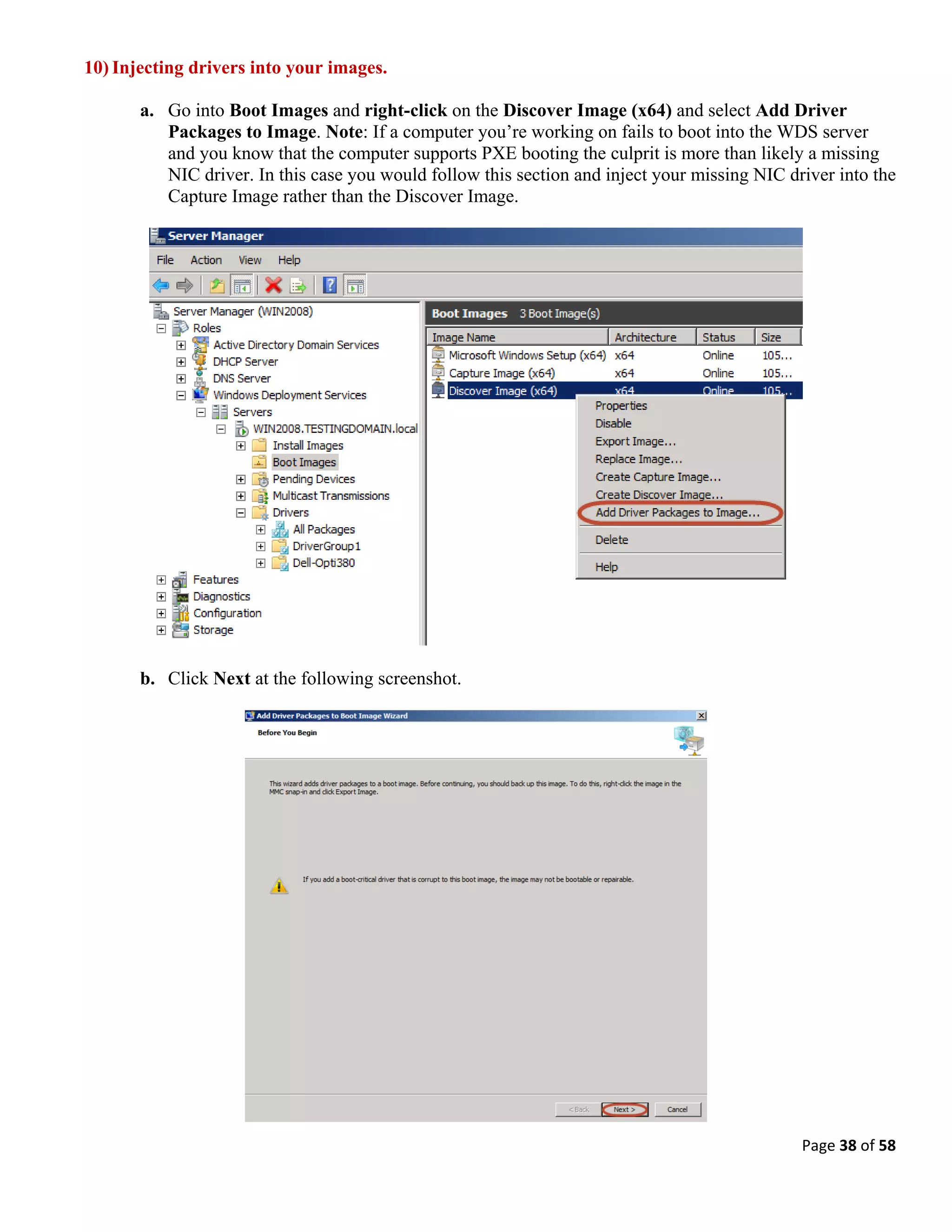 Windows Deployment Services Tutorial | PDF