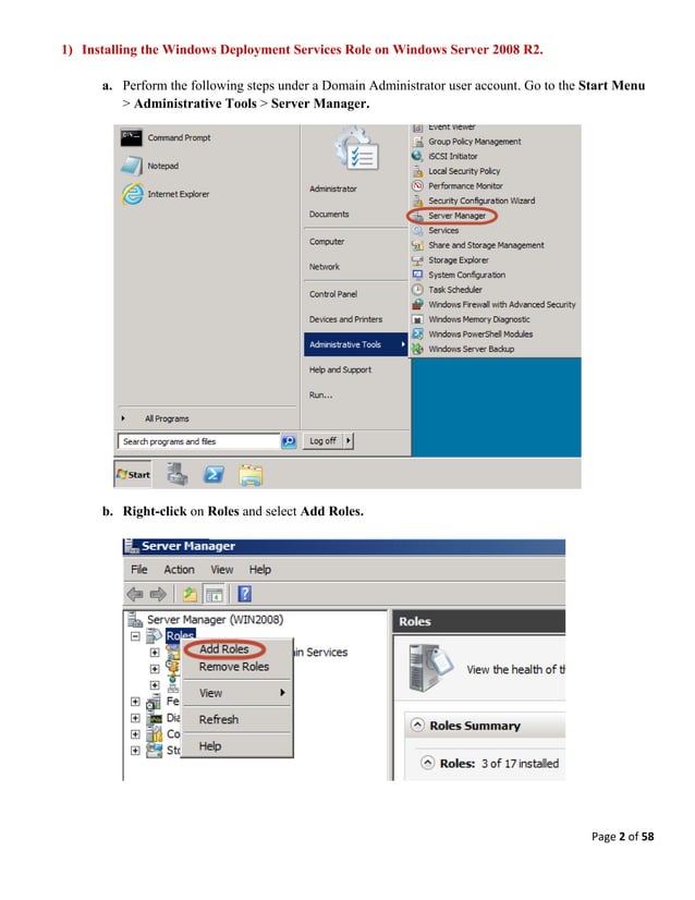 Windows Deployment Services Tutorial Pdf Operating Systems Computer Software And Applications