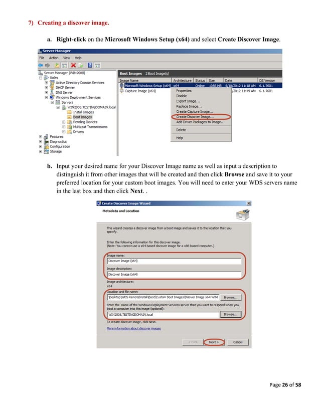 Windows Deployment Services Tutorial | PDF | Operating Systems | Computer Software and Applications
