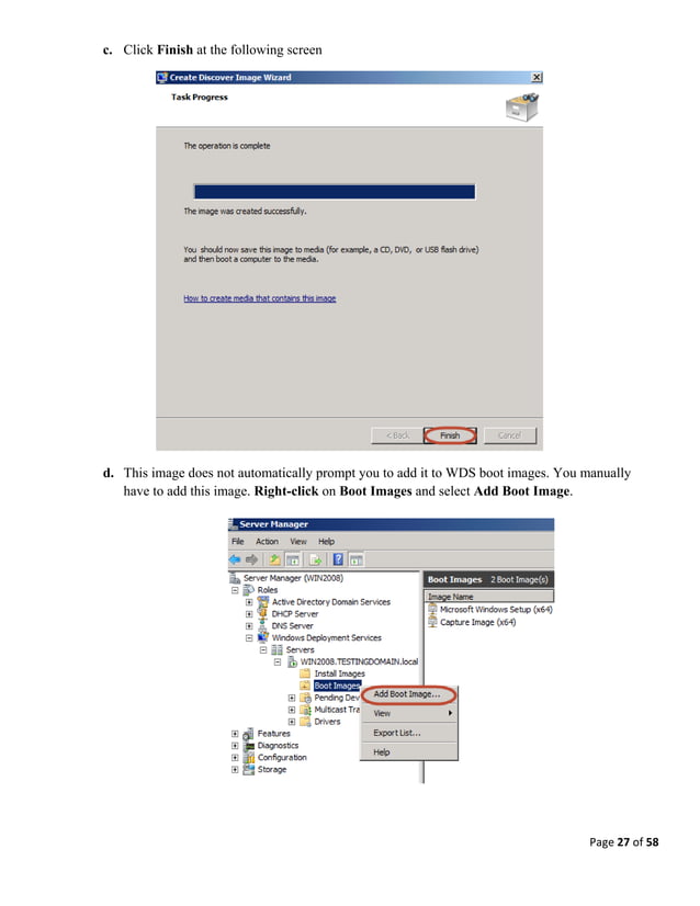 Windows Deployment Services Tutorial | PDF | Operating Systems | Computer Software and Applications