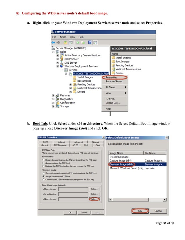 Windows Deployment Services Tutorial Pdf Operating Systems Computer Software And Applications