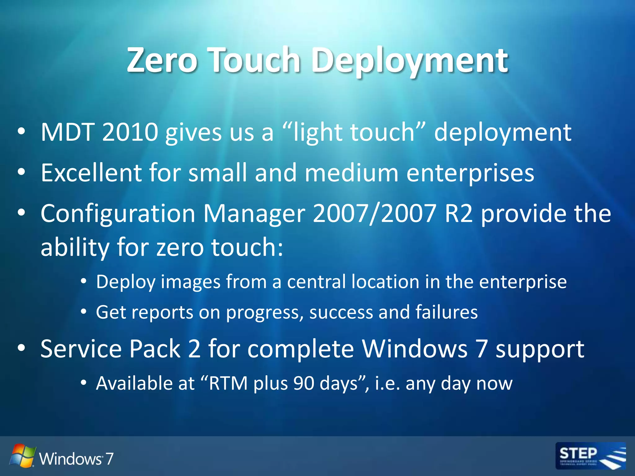 Windows Deployment Tools And Methodologies | PPTX
