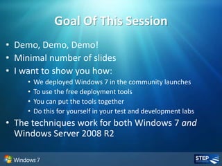 Windows Deployment Tools And Methodologies | PPTX