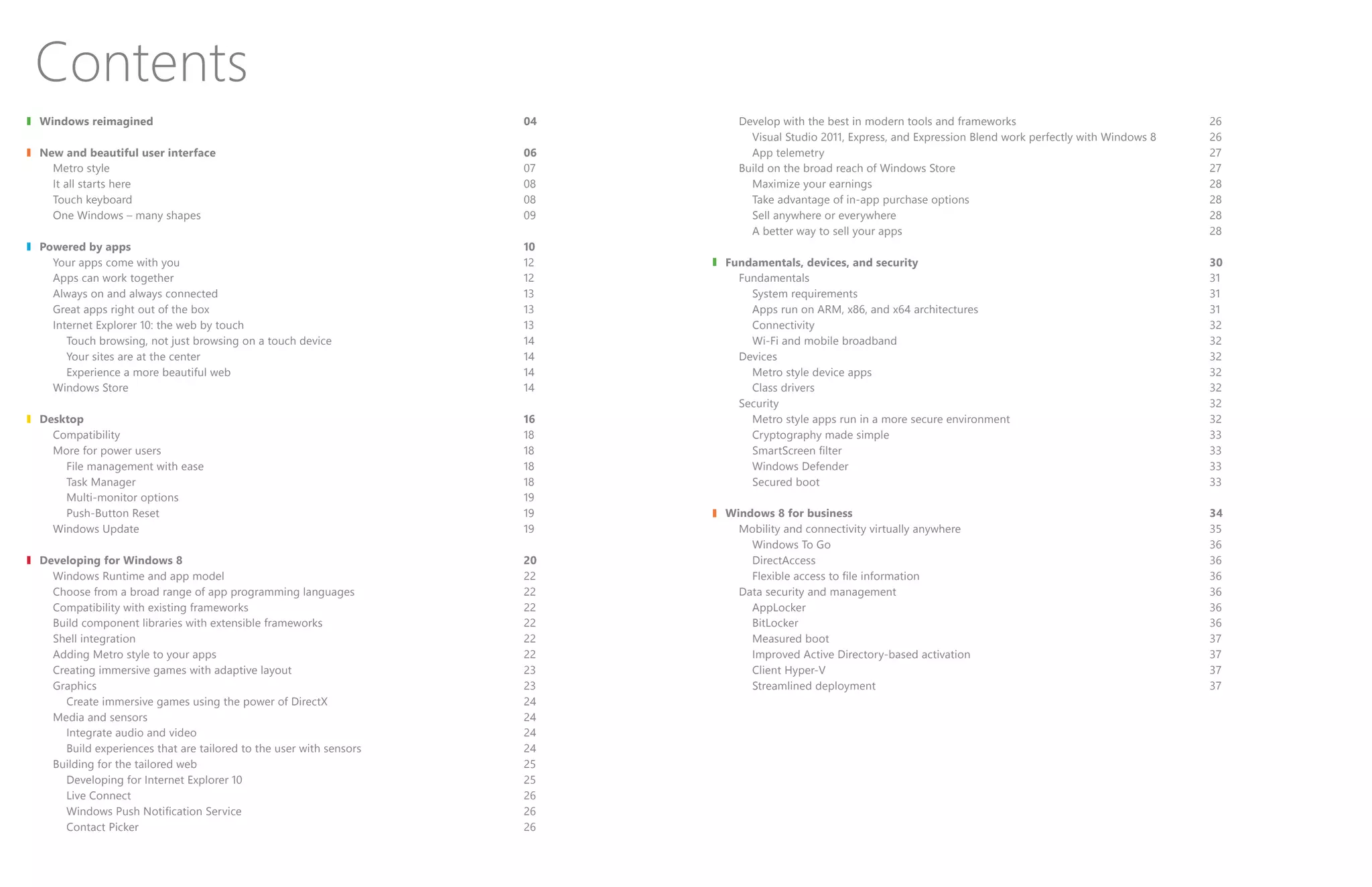 Windows 8 Developer Preview | PPT