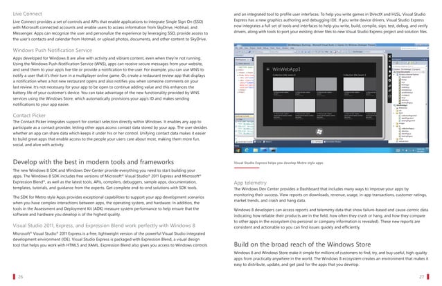 Windows 8 Developer Preview | PPT