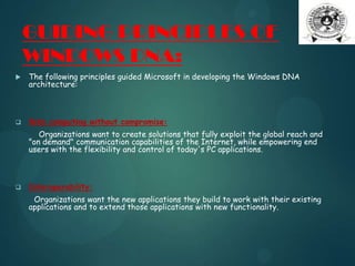 Windows dna | PPTX