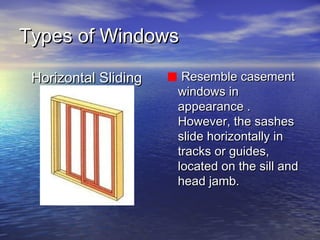 Windows & doors | PPT