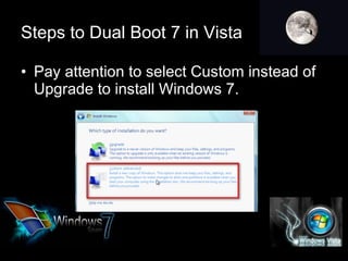 Windows dual booting | PPT