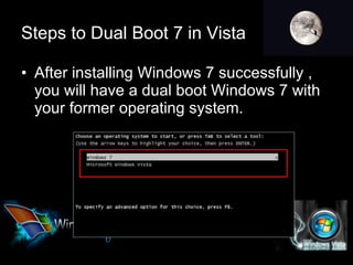 Windows dual booting | PPT