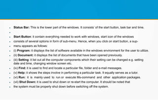 Windows enviroment | PPTX