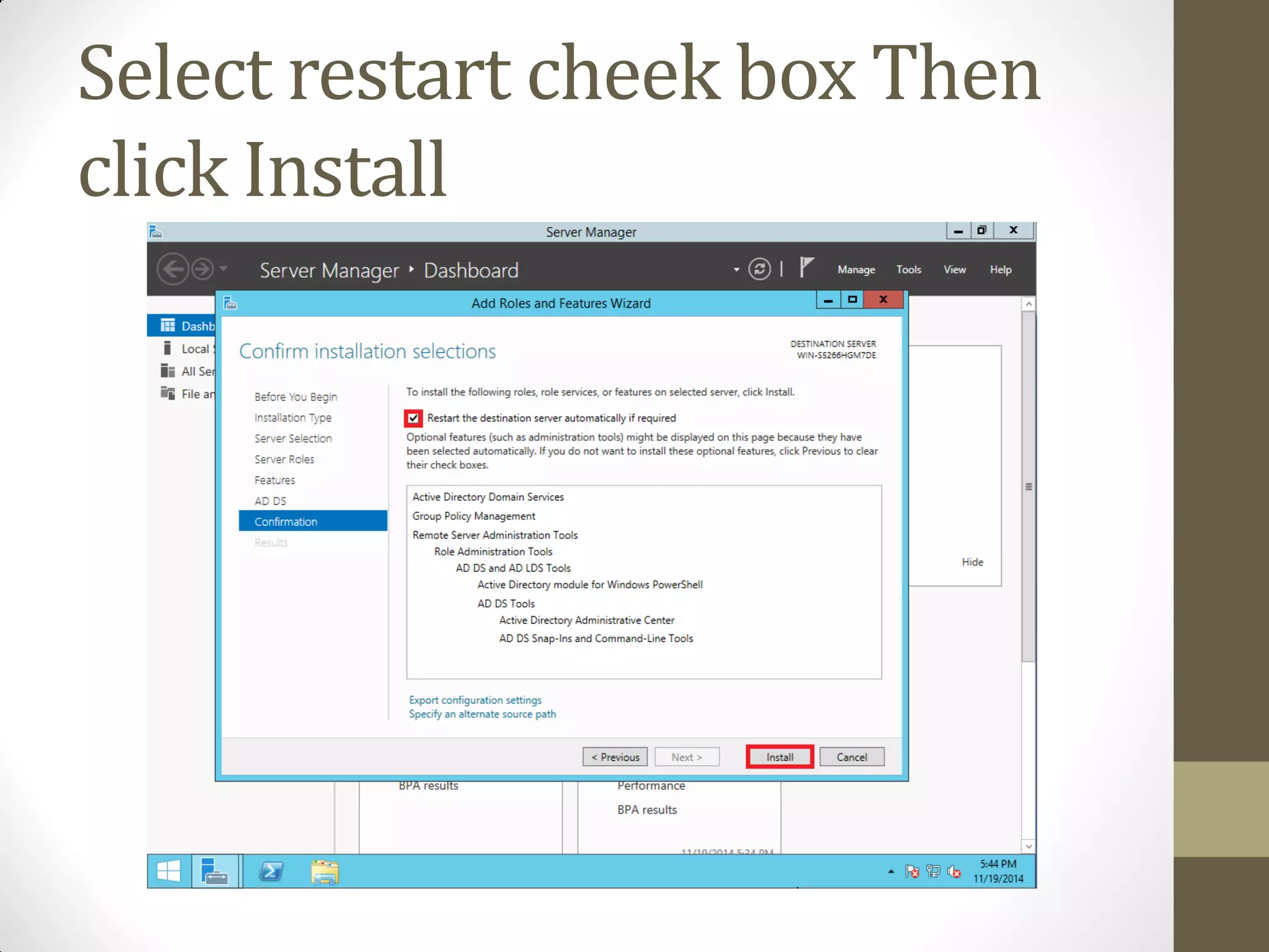 How To Add Roles & Features | PDF