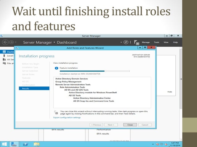 How To Add Roles & Features | PPT